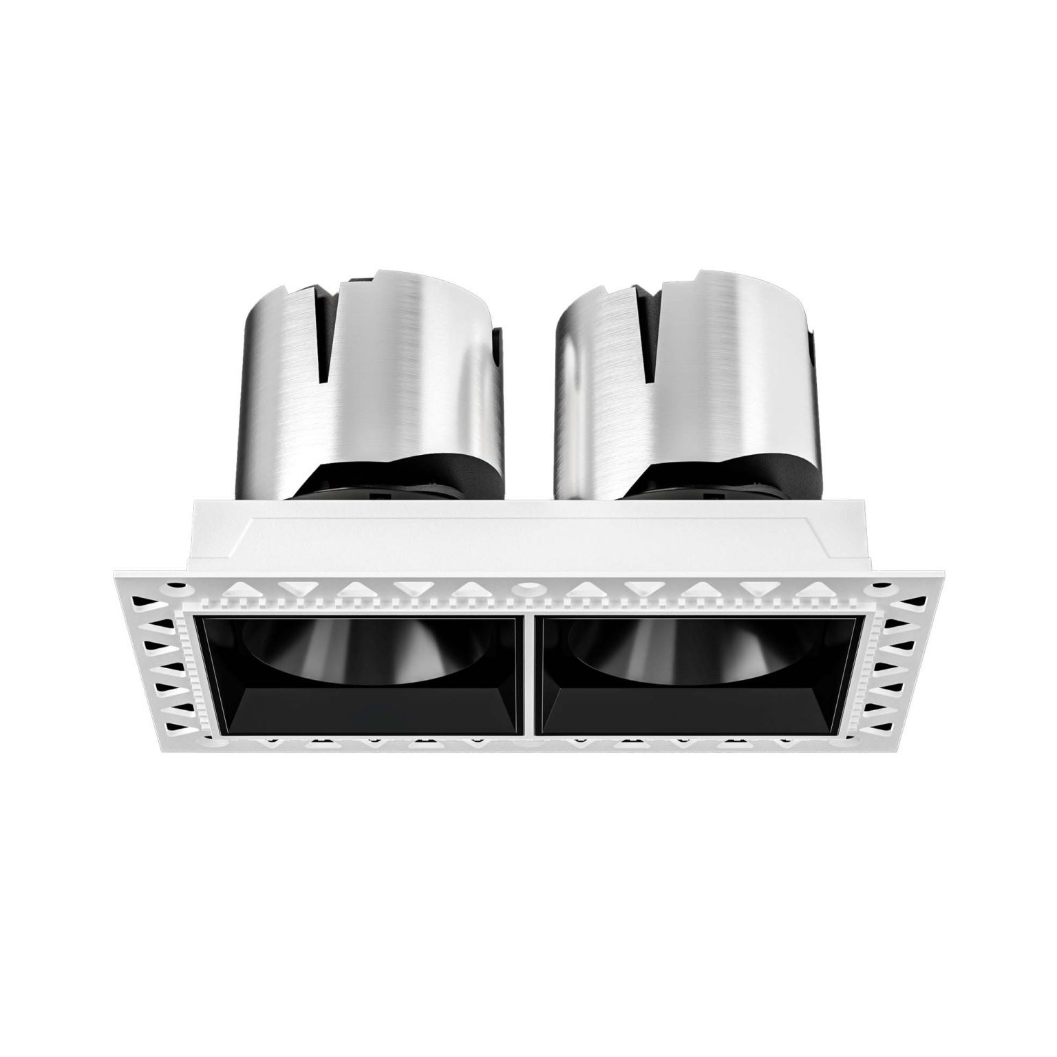 Double Frameless Round Edge Recessed Downlight - Mr Bright Lighting
